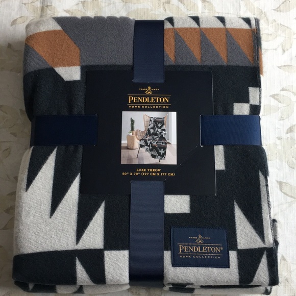 Pendleton | Bedding | Nwt Pendleton Luxe Throw Blanket 5x70 | Poshmark